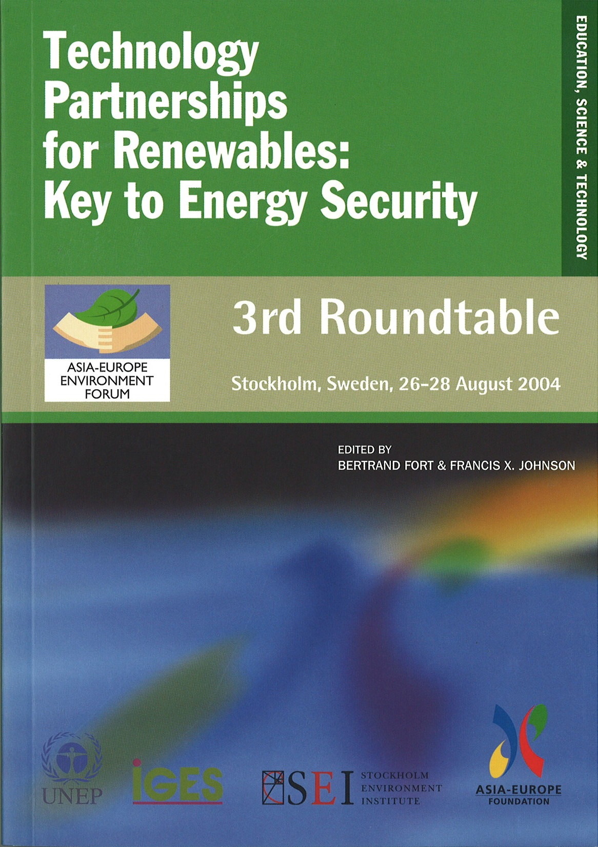 Technology Partnerships for Renewables: Key to Energy Security - Asia ...