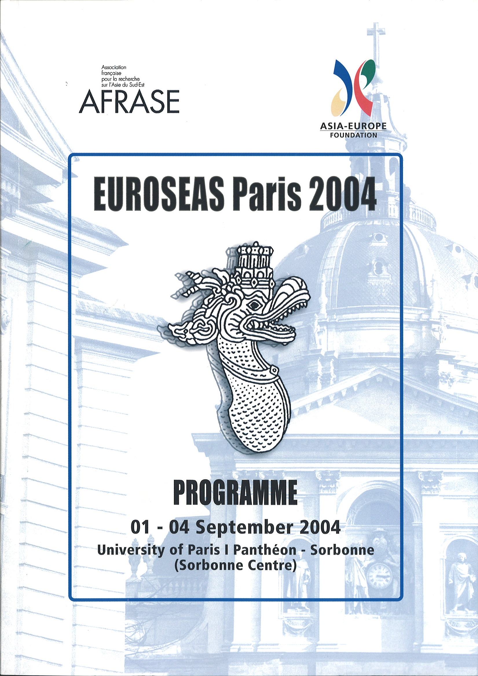 EUROSEAS Paris 2004 - Asia-Europe Foundation (ASEF)