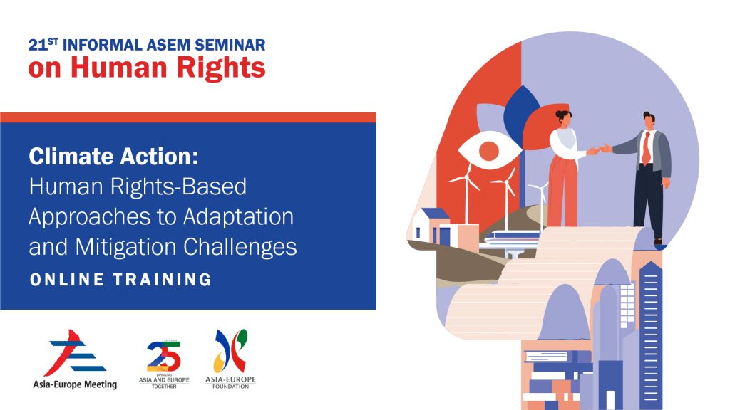 21st Informal ASEM Seminar on Human Rights - Training - Asia-Europe ...