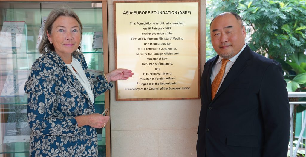 Ambassador Anneke ADEMA (Netherlands) visits ASEF - Asia-Europe ...