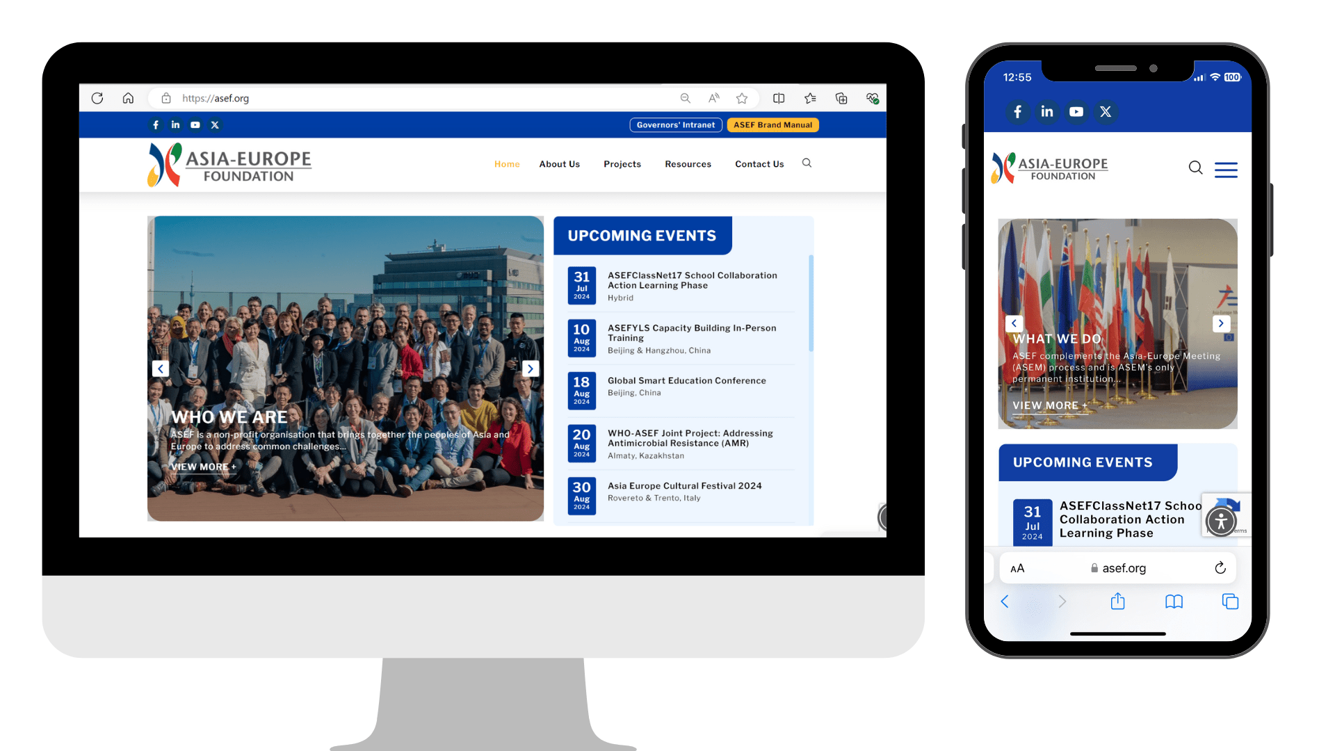 Discover the Improved ASEF Website - Asia-Europe Foundation (ASEF)
